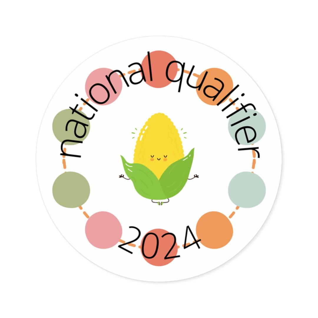 Nationals Qualifier 2024 Sticker - Etsy
