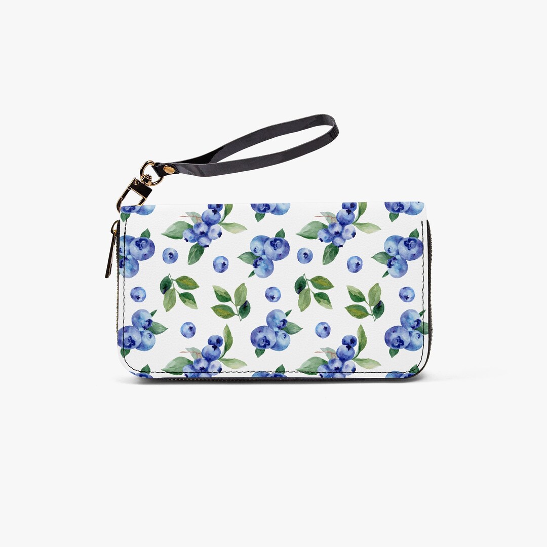 Blueberry Muffins Wristlet Wallet - Etsy