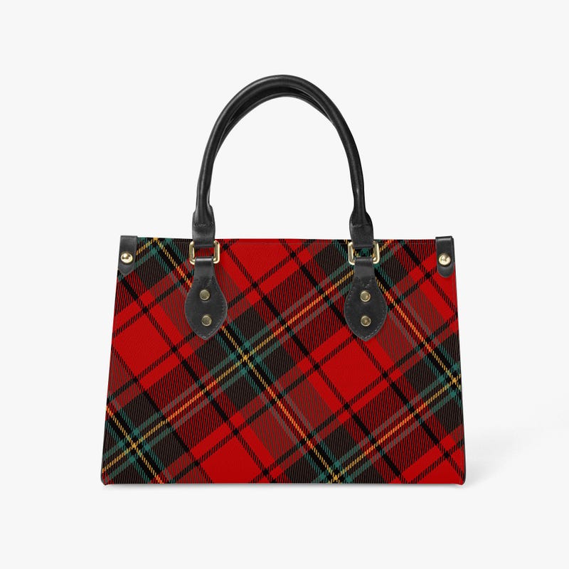 Plaid Handbags - Etsy