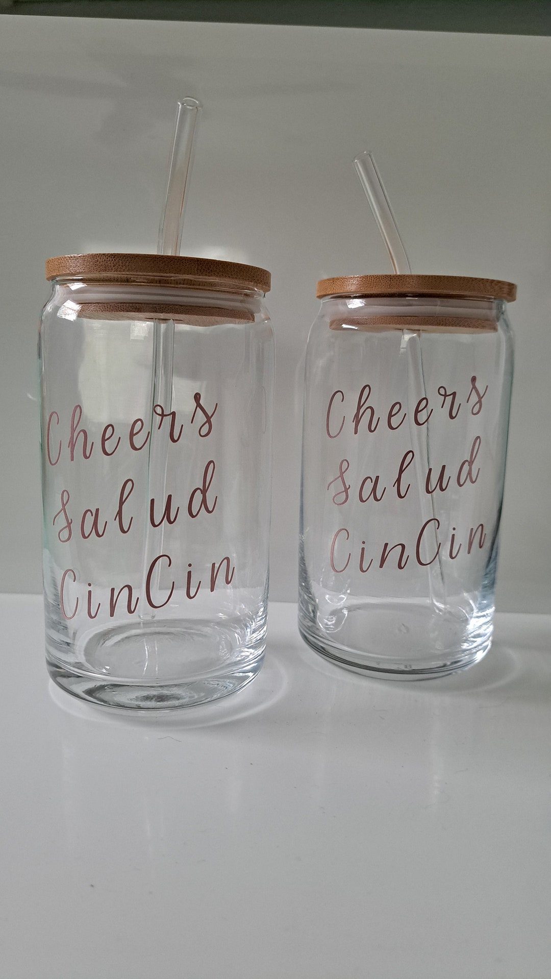 Cheers Soda Can Glasses. Set of Two - Etsy