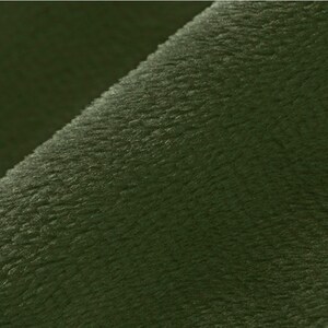 Hunter Green Minky Solid Cuddle 3 by Shannon Fabrics. Smooth Fabric by ...