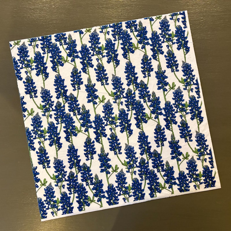 Bluebonnet Fabric - Etsy