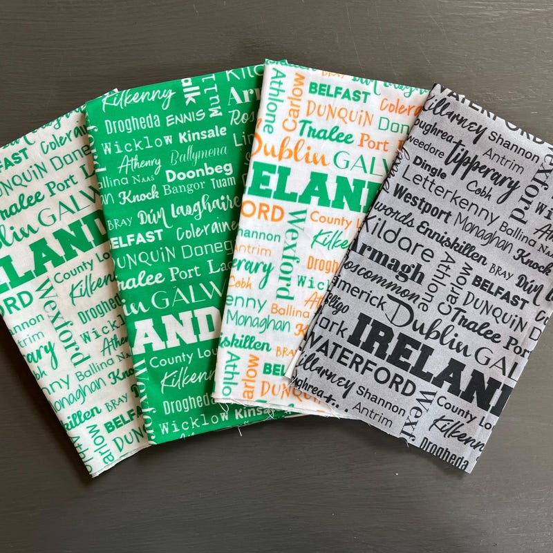 Irish Fabric - Etsy