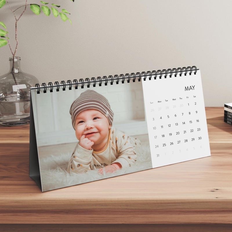 Small Desk Calendar 2026 - Etsy