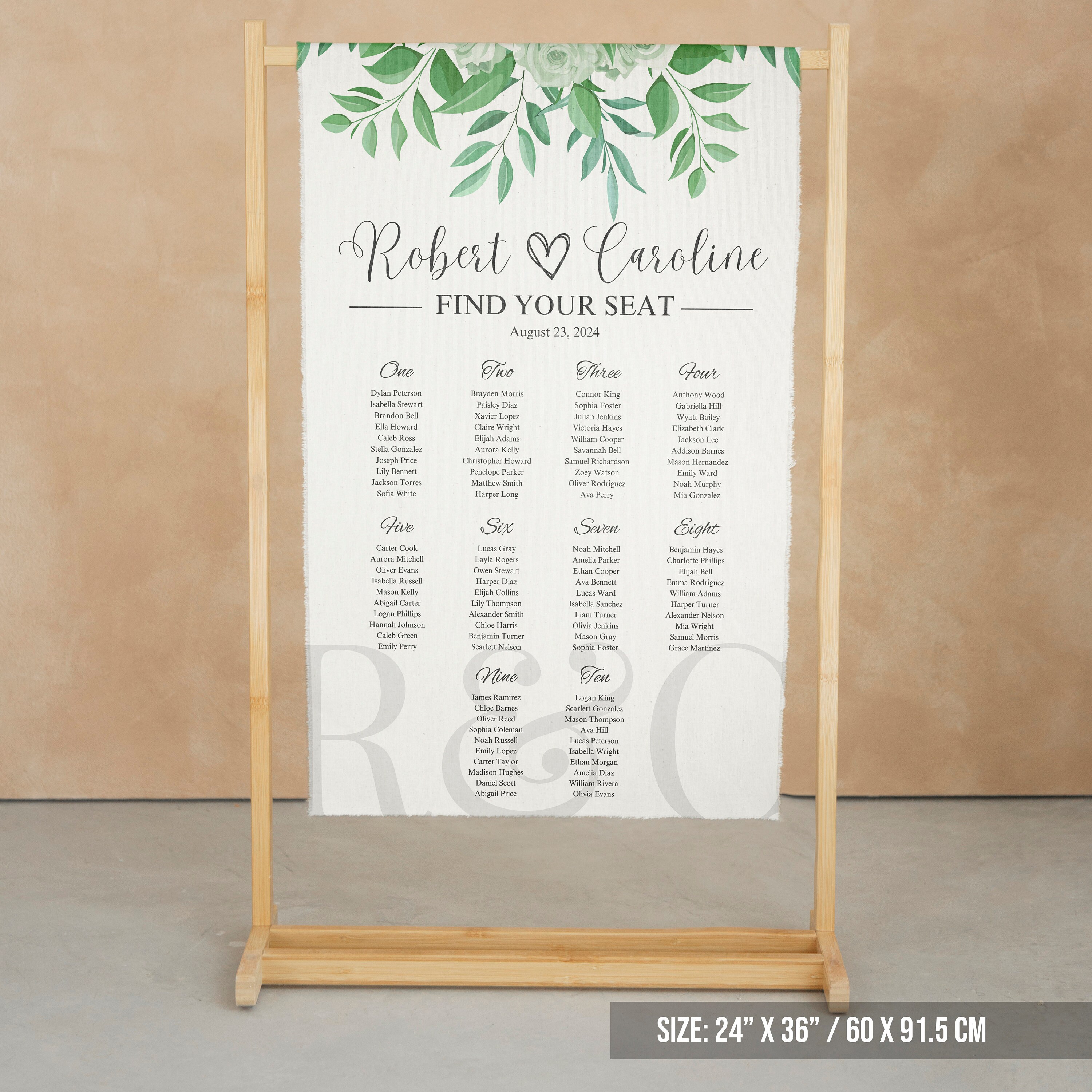 Seating Chart Template, Editable Seating Plan, Printable Seating Chart ...