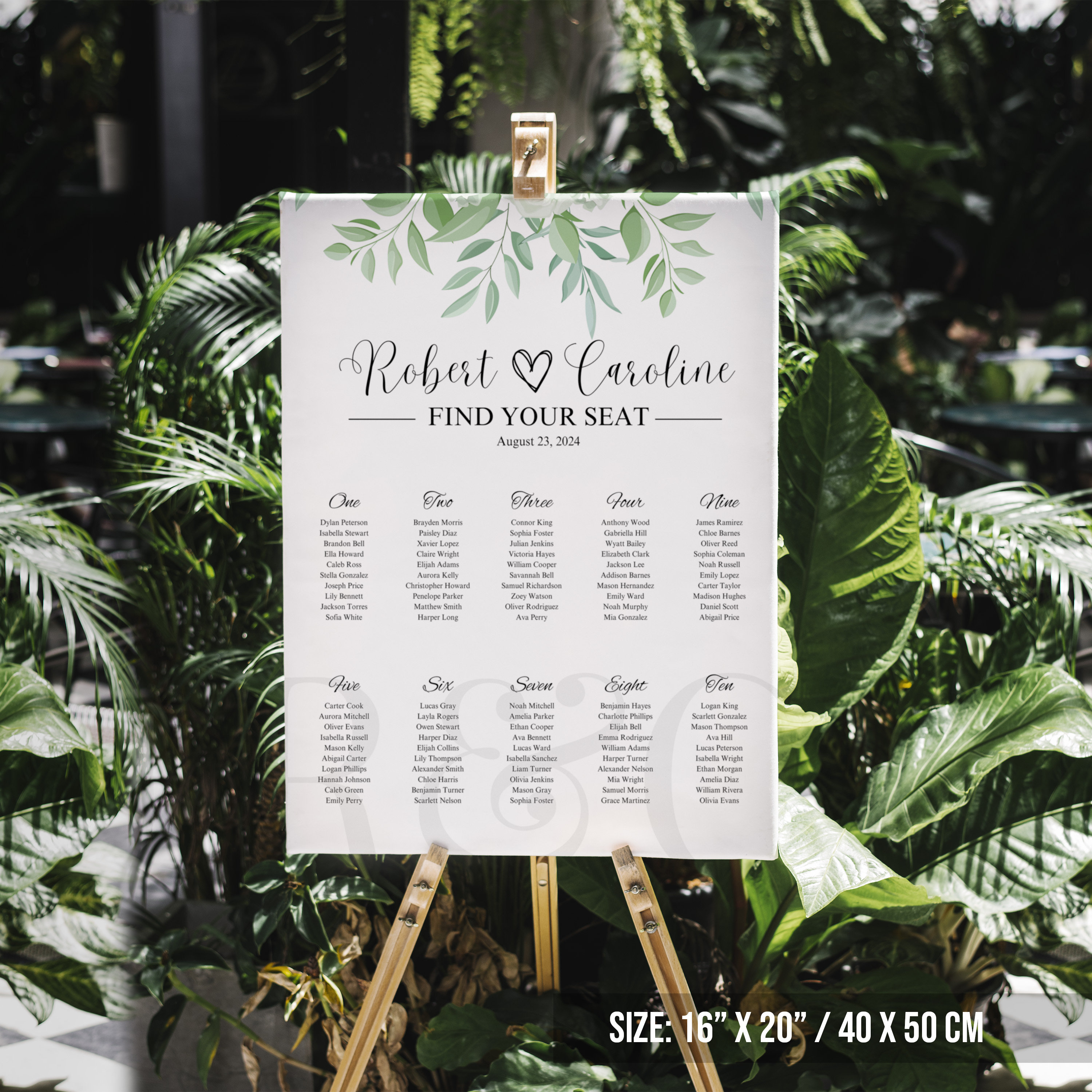 Seating Chart Template, Editable Seating Plan, Printable Seating Chart ...