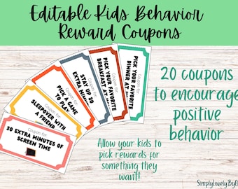 Behavior and Reward Tickets Classroom Management Behavior Coupons ...