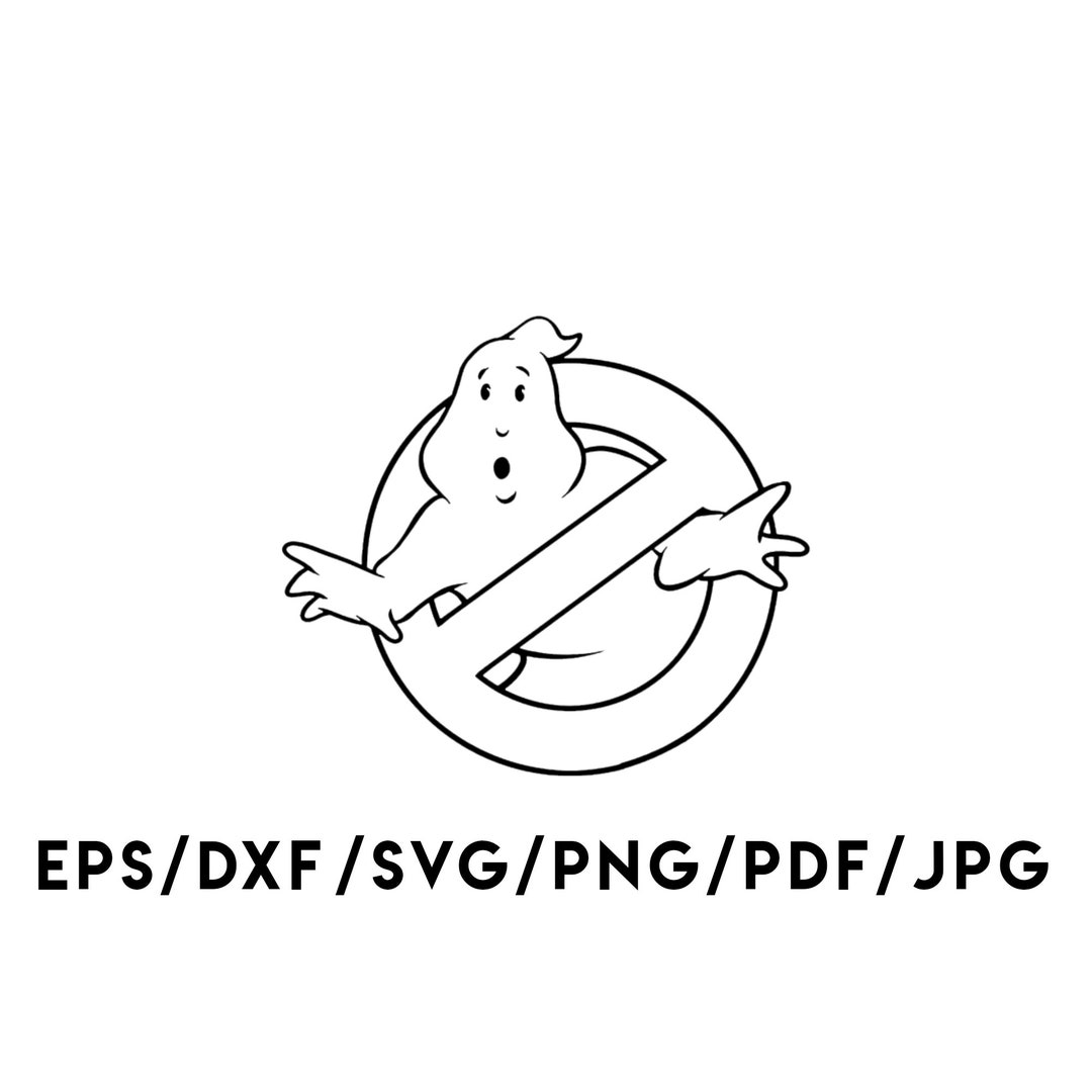 Ghostbusters Design Instant Download Svg, Eps, Dxf, Png, Pdf, Jpg ...