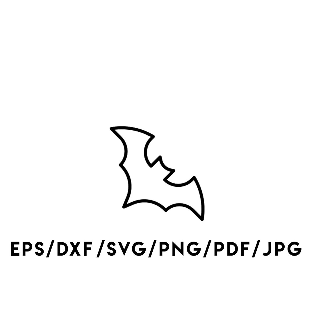 Batarang Instant Download Svg, Eps, Dxf, Png, Pdf, Jpg Digital Download ...