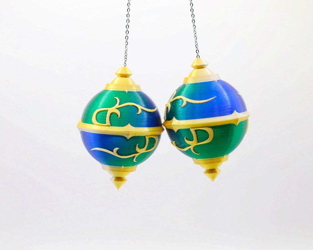 Palworld Pal Sphere Car Charms blue/green Radar Sphere, 3 Long the ...