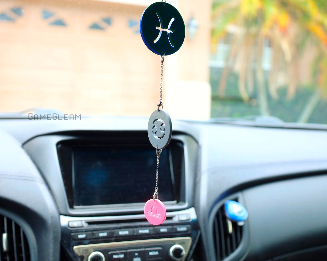 Pisces Zodiac Car Charms [pick Your Moon and Rising Signs] - Horoscope ...