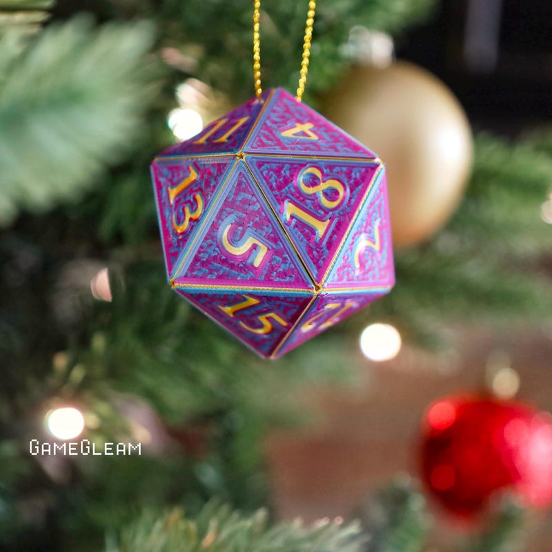 Baby Blue and Gold Dice - Etsy