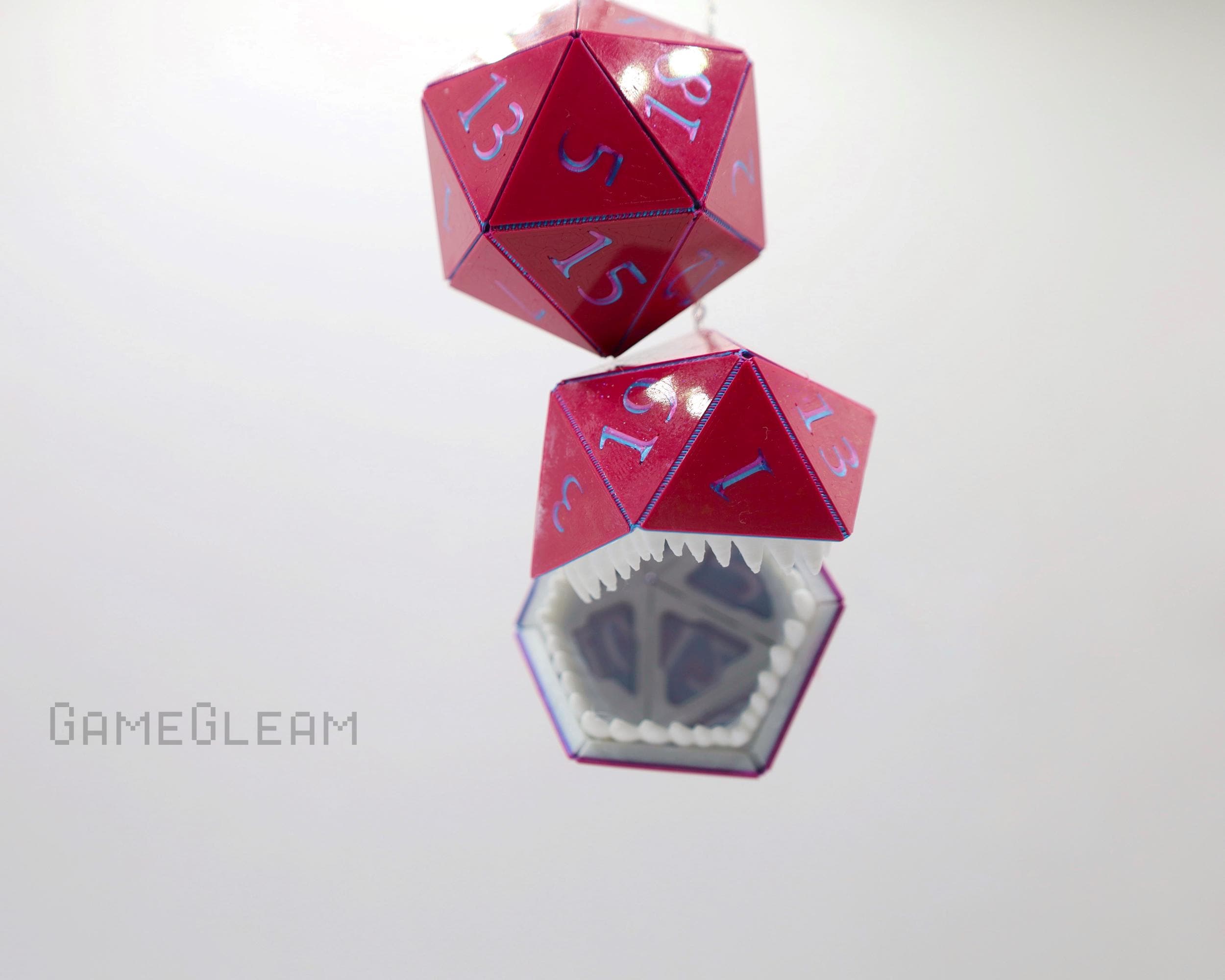 Mimic D20 Car Dice [pick Your Colors, Custom 2" Holographic Charms ...