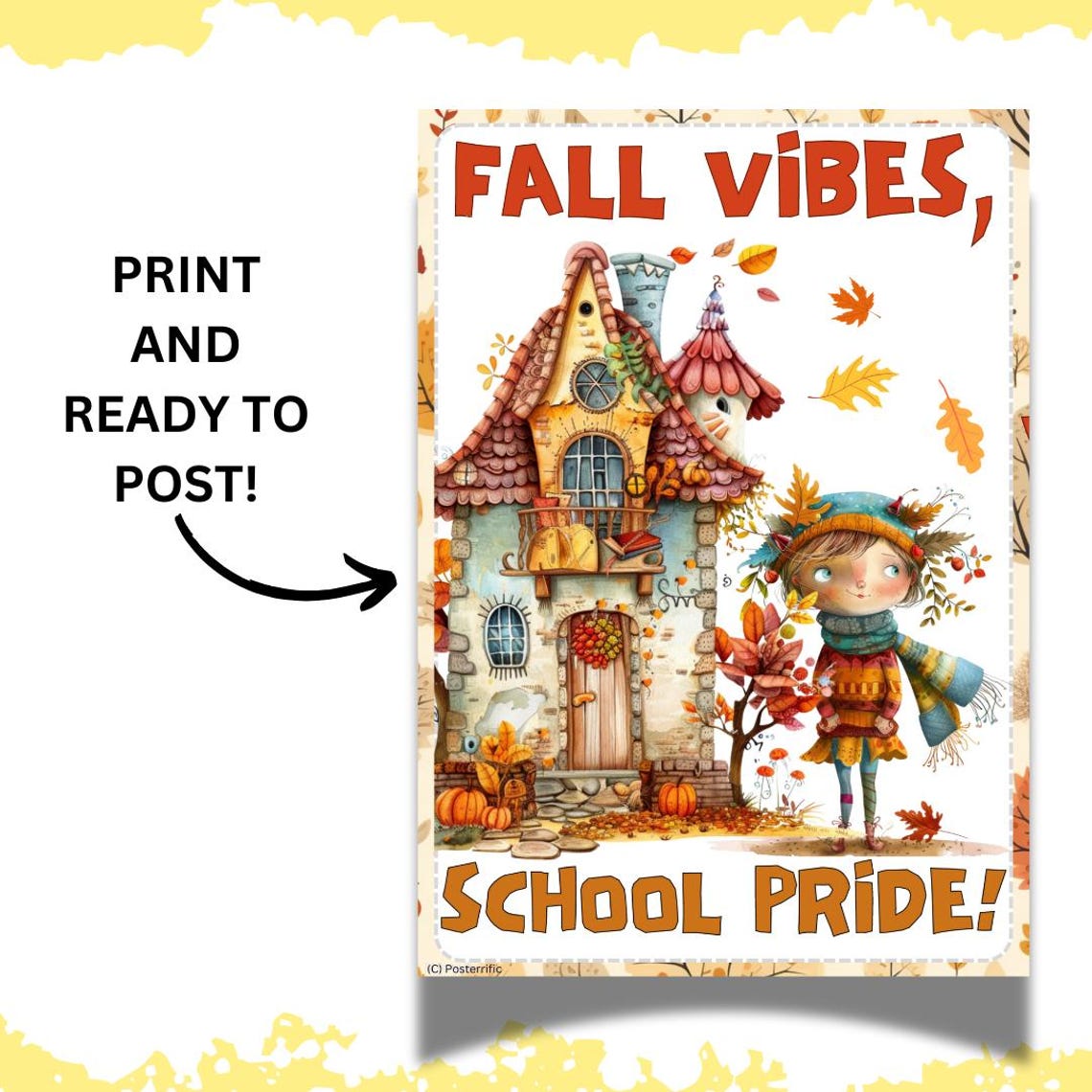 Fall Season Posters for Back to School Autumn Classroom Decor Fall ...