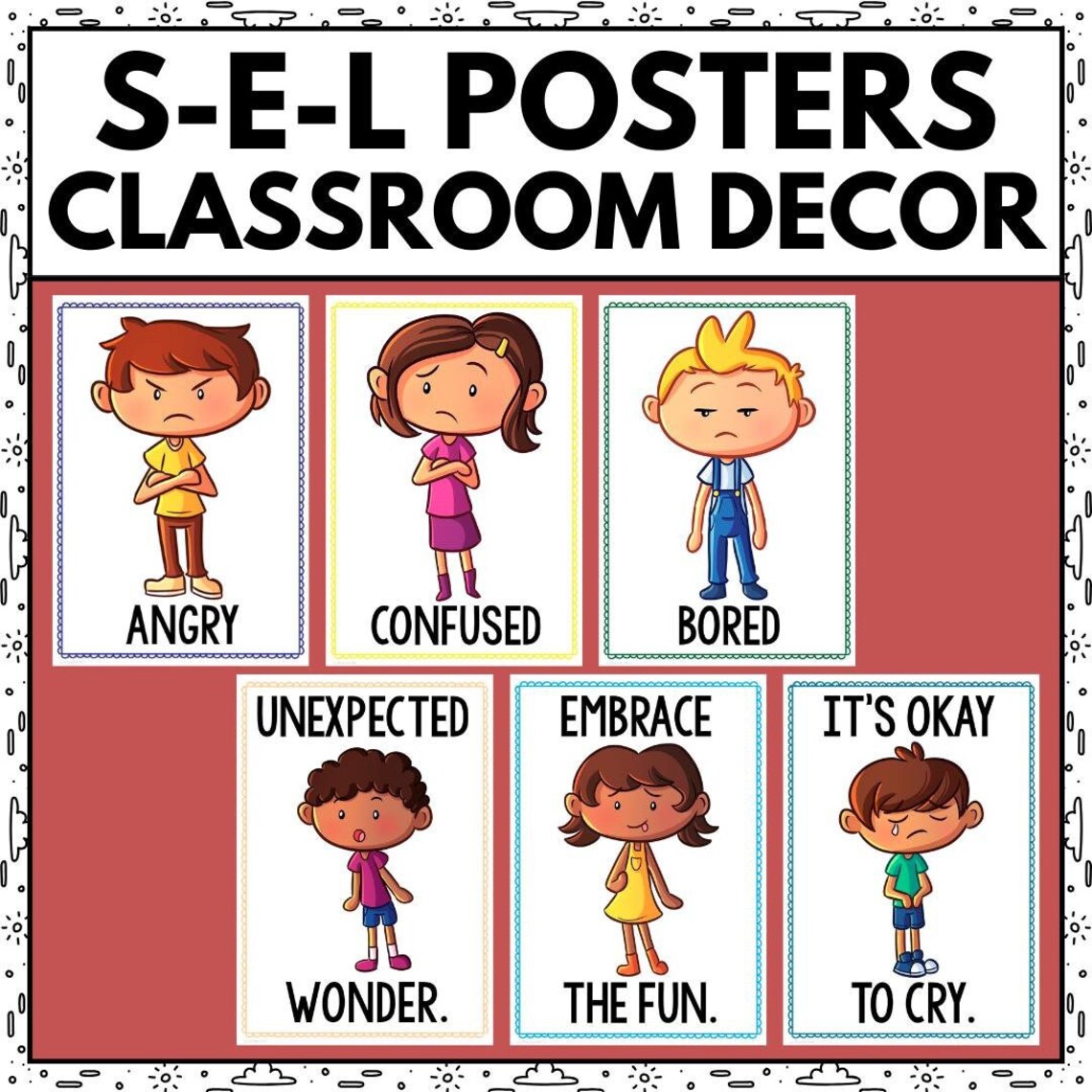 Social Emotional Learning Posters for Bulletin Board Ideas and ...