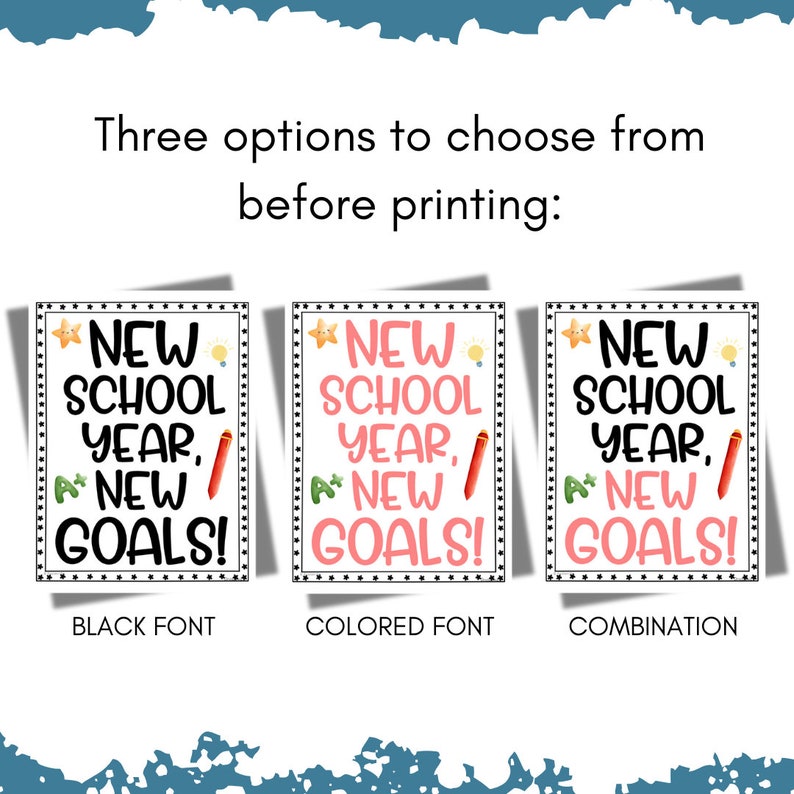 Back-to-school Posters Bulletin Board Classroom Decor Signs and Posters ...
