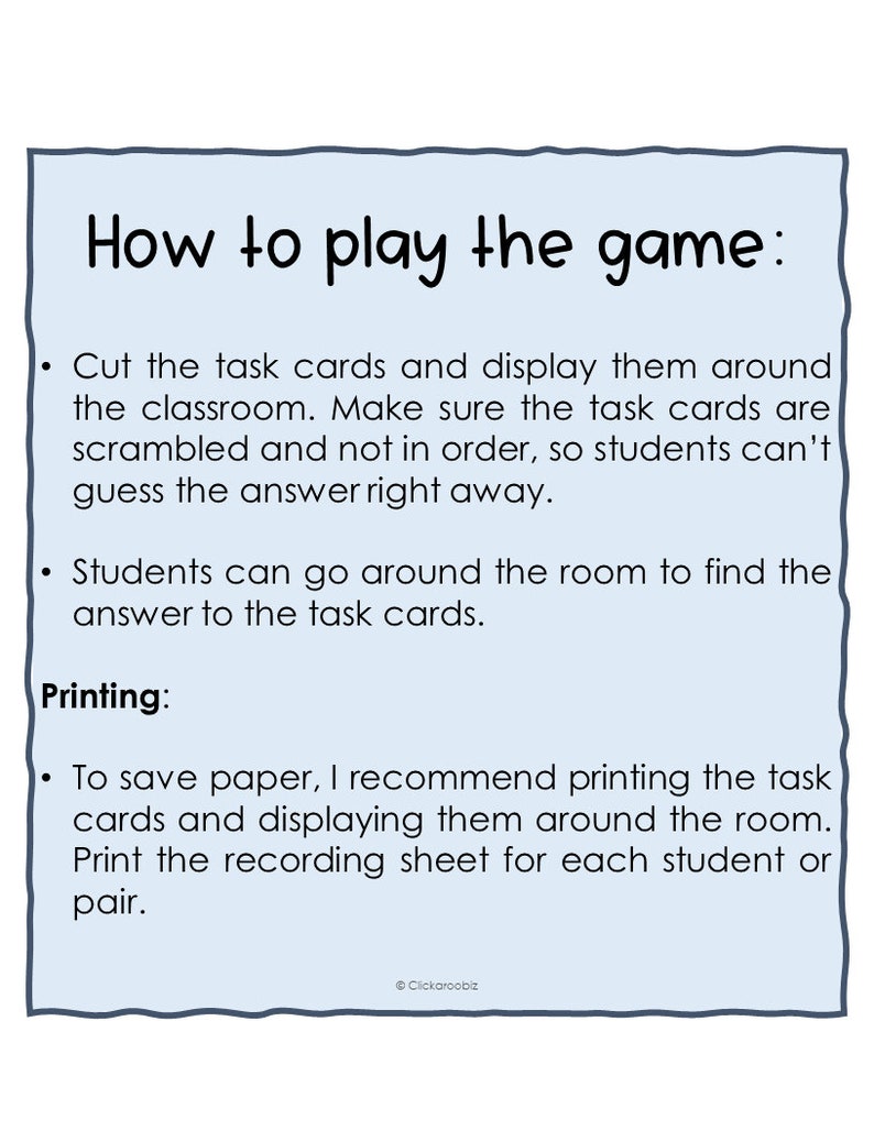 Skip Counting by 5s Scavenger Hunt, Kindergarten Games, Scavenger Hunt ...