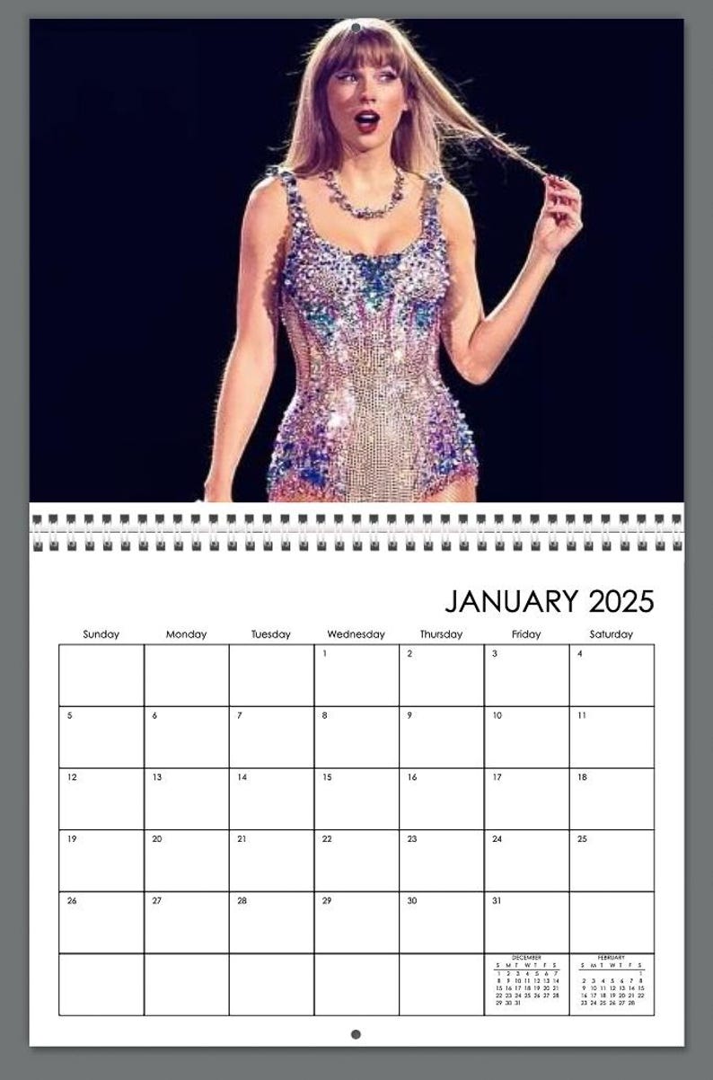 Taylor Swift Calendar - Etsy