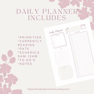 Digital and Printable Daily Journal + Daily Planner - Etsy