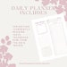 Digital and Printable Daily Journal + Daily Planner - Etsy