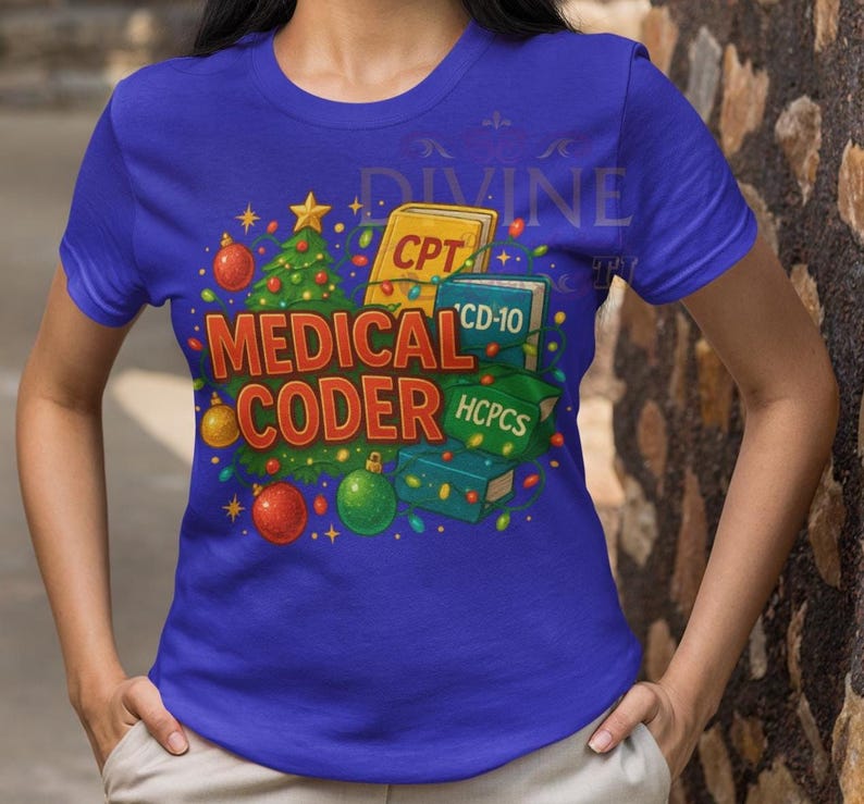 CHRISTMAS Medical Coder Shirt, Medical Coder Christmas Tshirt, Graphic Christmas Tee, Medical ...
