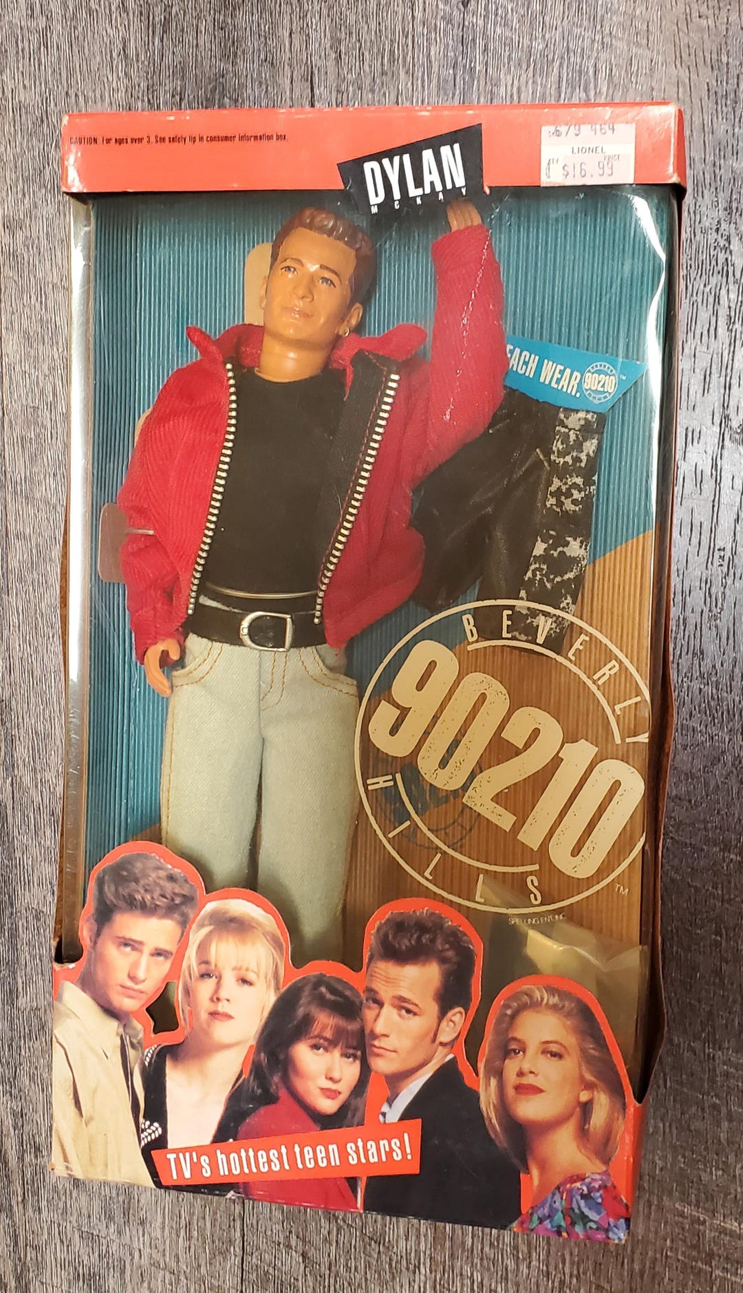 90210 Dylan Luke Perry Mattel Doll 1991 - Etsy