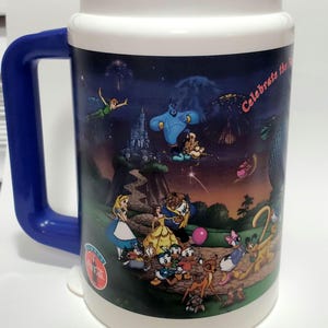 Disney 2000 Epcot Celebrate the Future Hand in Hand Souvenir Mug - Etsy