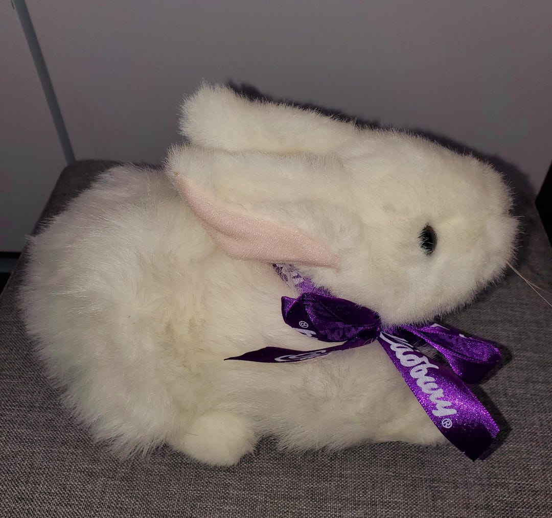 Cadbury Bunny Plush 1990s Advertising Soft Rabbit Around 10 - Etsy