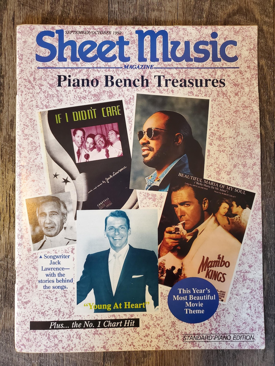 Piano Sheet Music Magazine September/october 1992, Vol 16 No 5 - Etsy
