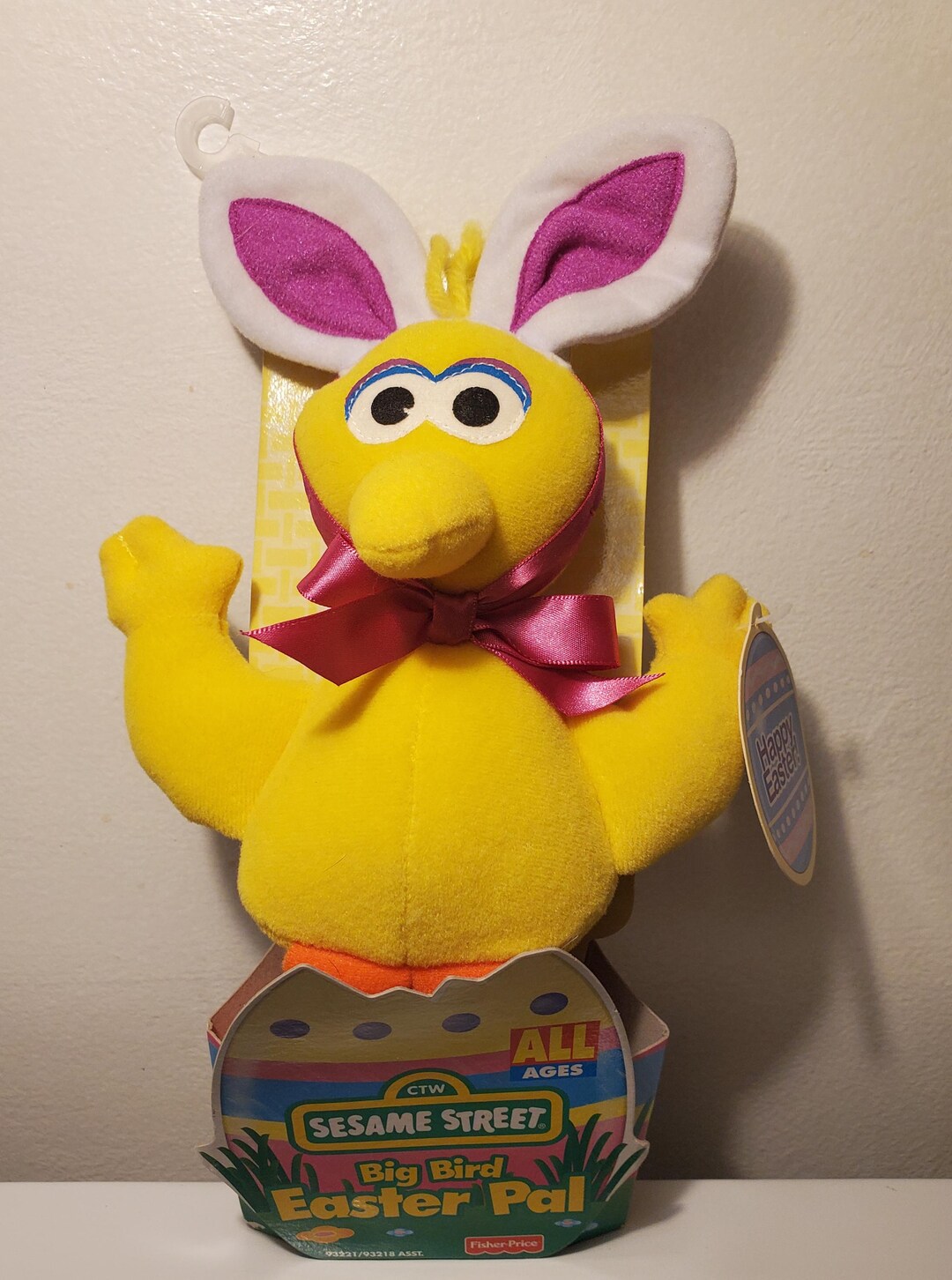 Vintage Sesame Street 1999 Big Bird Easter Pal Fisher Price - Etsy
