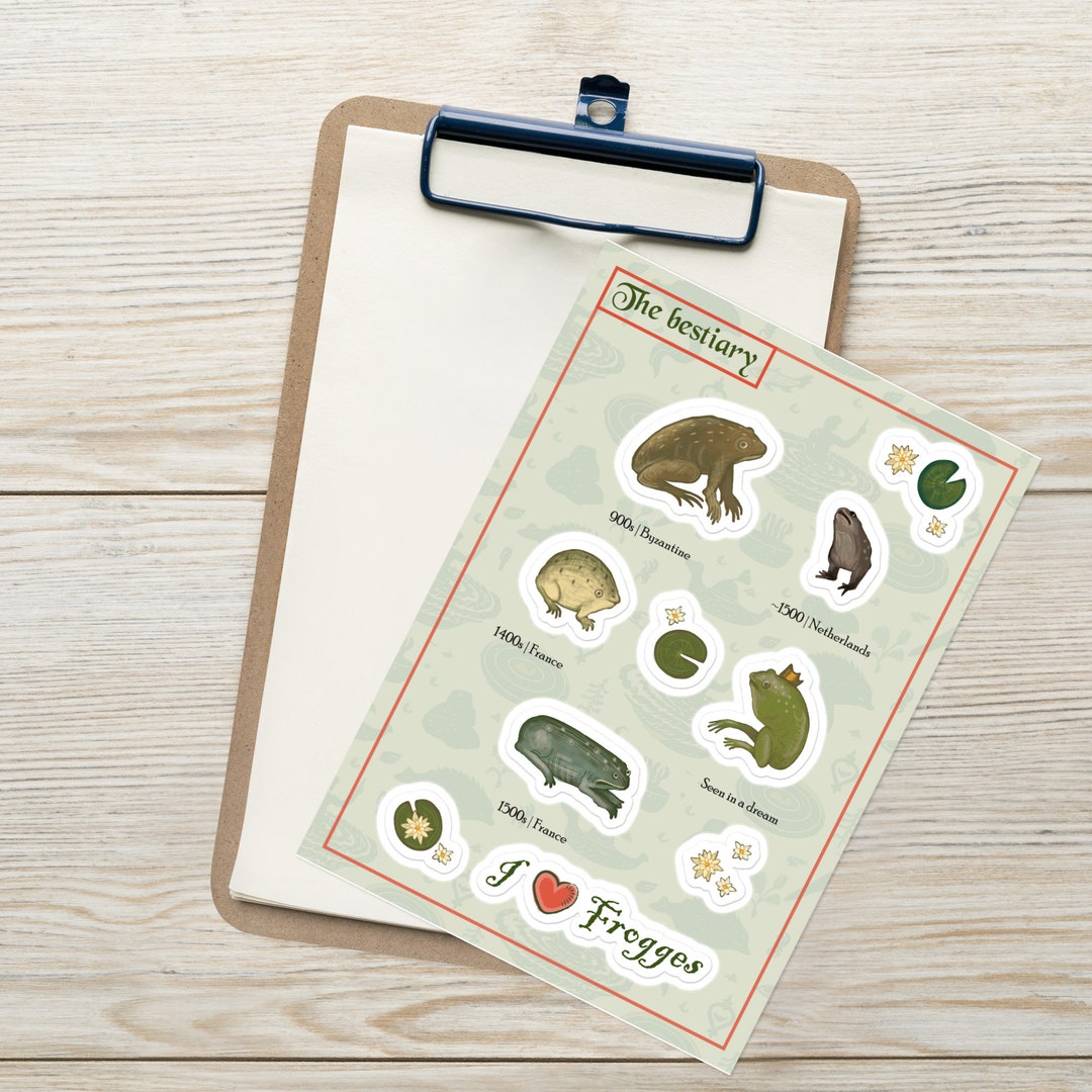 The Bestiary Chapter 1: on Frogges - Etsy