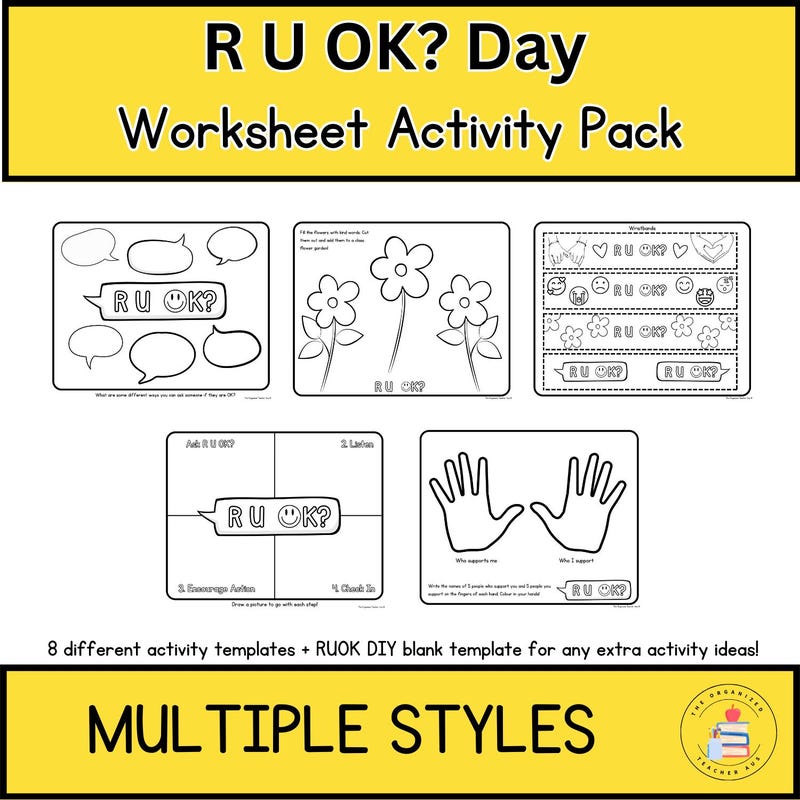 R U Okay Day Poster - Etsy Australia