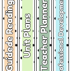 Editable Binder Labels and Spine Labels | Classroom Organisation ...
