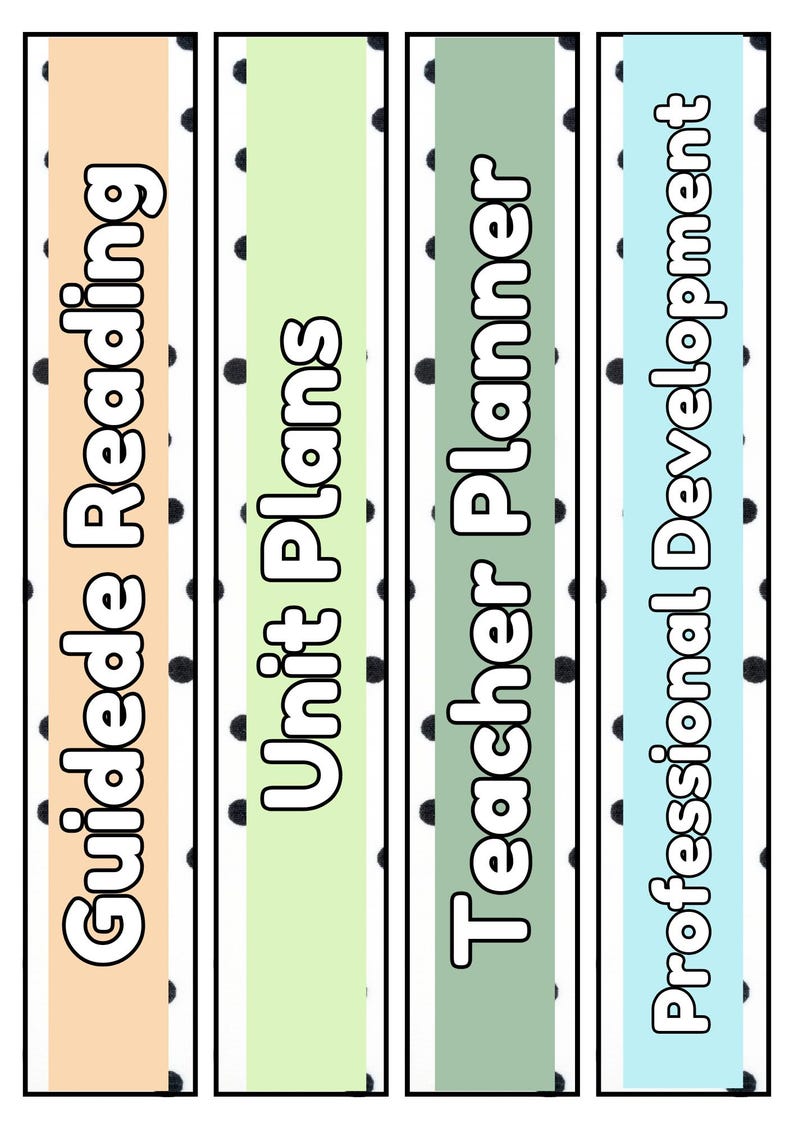Editable Binder Labels and Spine Labels | Classroom Organisation ...