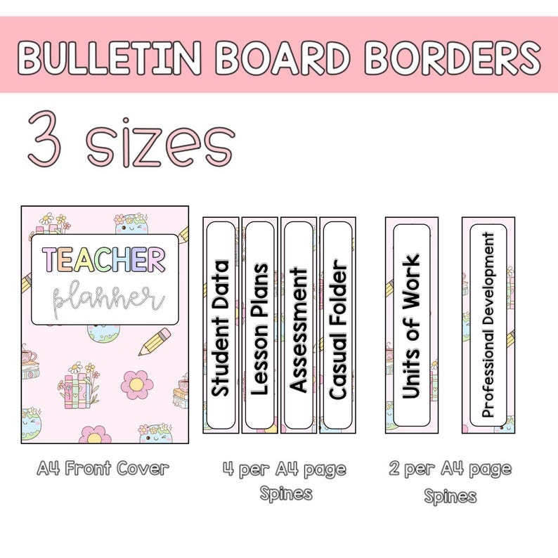 Editable Binder Labels and Spine Labels | Cozy Pink Picnics Themed ...