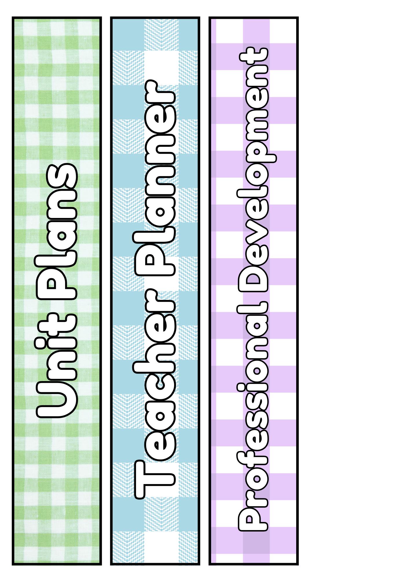 Editable Binder Labels and Spine Labels | Classroom Organisation ...