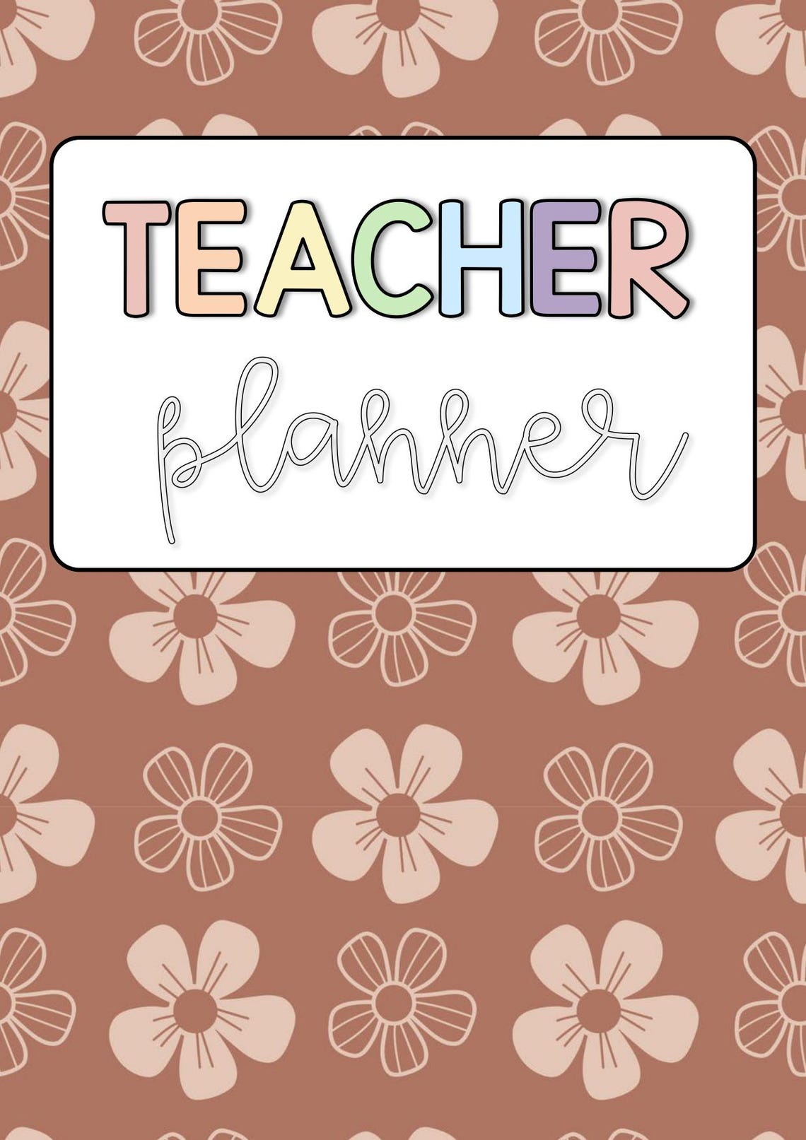 Editable Binder Labels and Spine Labels | Boho Neutrals Themed Decor ...