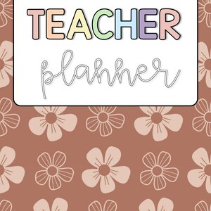 Editable Binder Labels and Spine Labels | Boho Neutrals Themed Decor ...