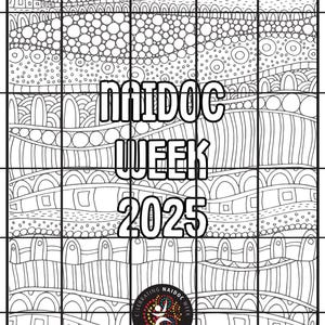 NAIDOC Week 2025 Themed | Commemorative Collaborative Colouring Craft ...