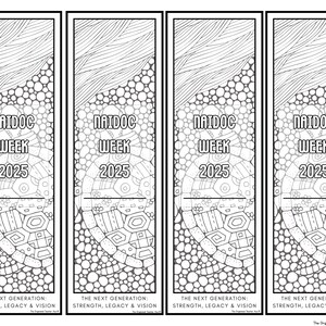 NAIDOC Week 2025 Themed Colouring in Bookmarks - the Next Generation ...