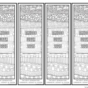 NAIDOC Week 2025 Themed Colouring in Bookmarks - the Next Generation ...