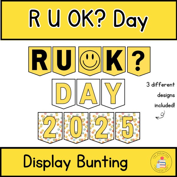 R U Okay Day Poster - Etsy Australia