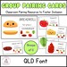 QLD Font Groups of 6 Organisation Pairing Cards | Group Work Partnering ...