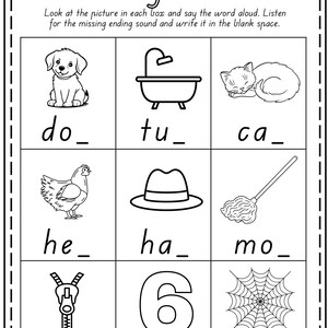 VIC Font CVC Word Work | Ending Letters and Sounds MEGA Bundle ...