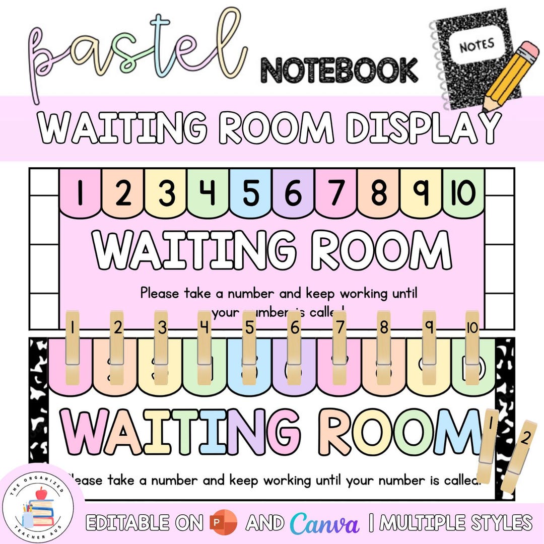 Editable Teacher Waiting Room Display | Classroom Time Management Tool ...