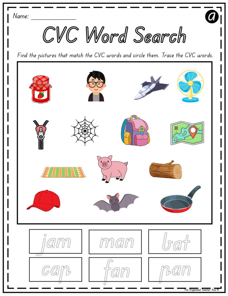 VIC Font CVC Word Work | Ending Letters and Sounds MEGA Bundle ...