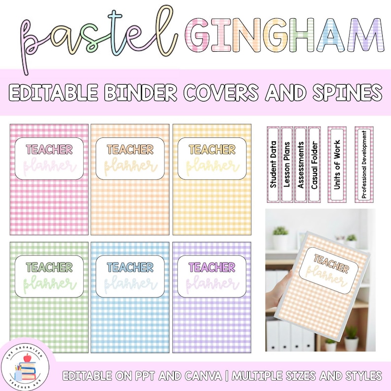 Editable Binder Labels and Spine Labels | Classroom Organisation ...