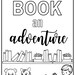 CBCA Book Week 2025 | Book an Adventure | Colouring in Pages - Etsy