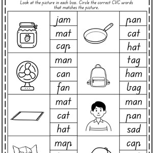 VIC Font CVC Word Work | Ending Letters and Sounds MEGA Bundle ...