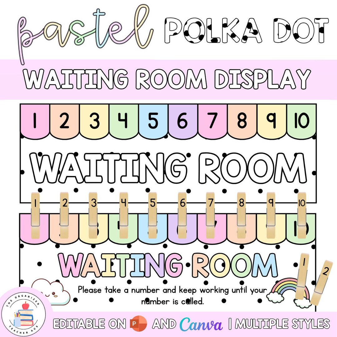 Editable Teacher Waiting Room Display | Classroom Time Management Tool ...